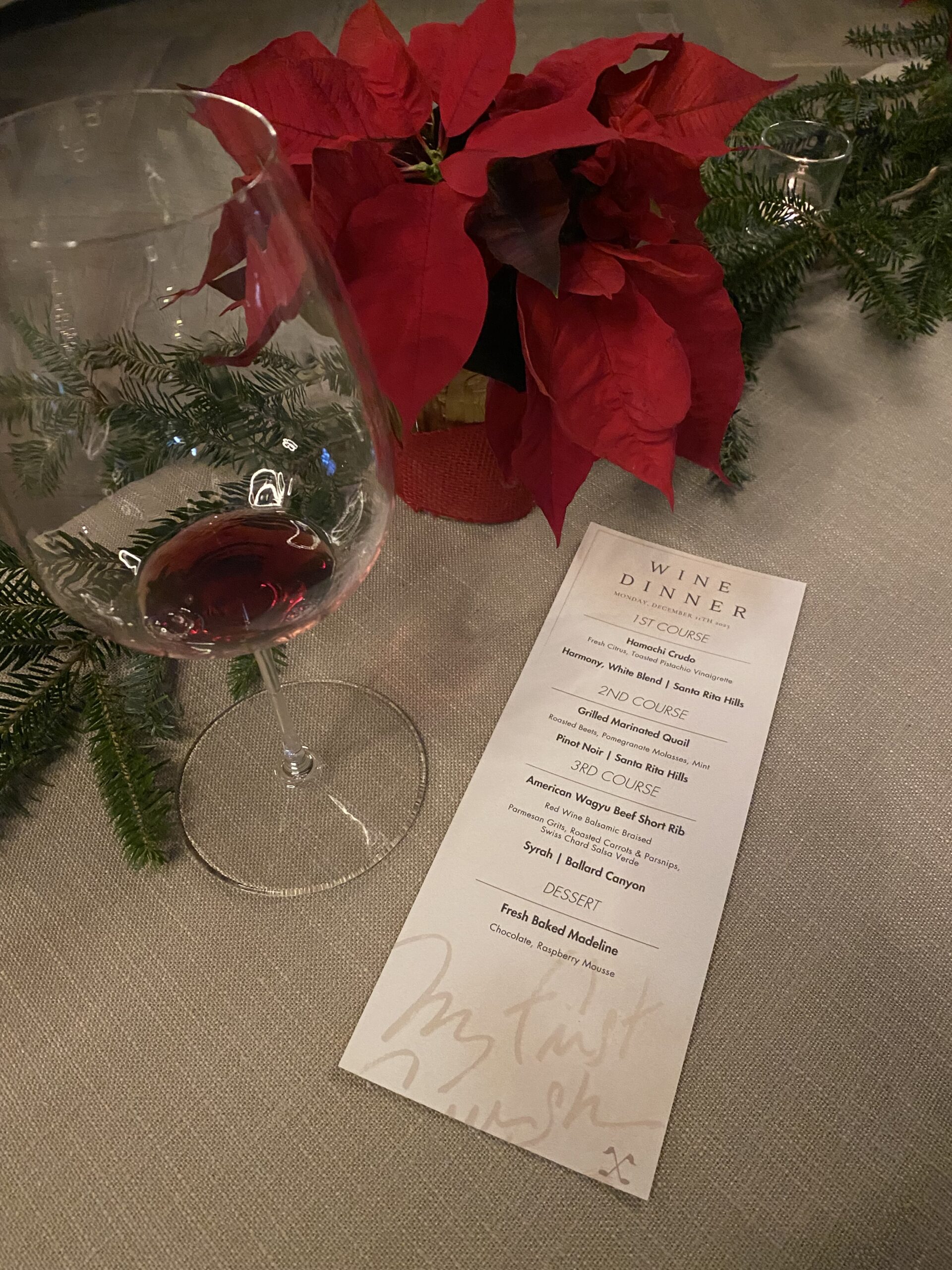 MY FIRST CRUSH WINE DINNER - Shaun Cassidy